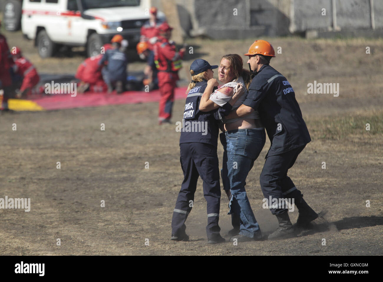 Kozin Village, Ukraine. 17th Sep, 2016. Celebrations on the occasion of ...