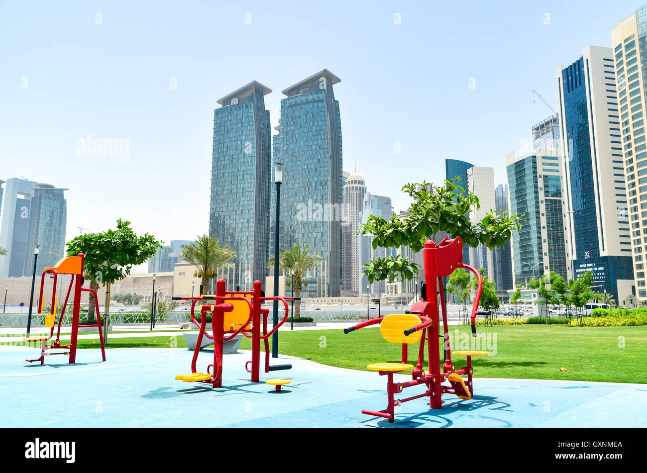 Public gym hi-res stock photography and images - Alamy