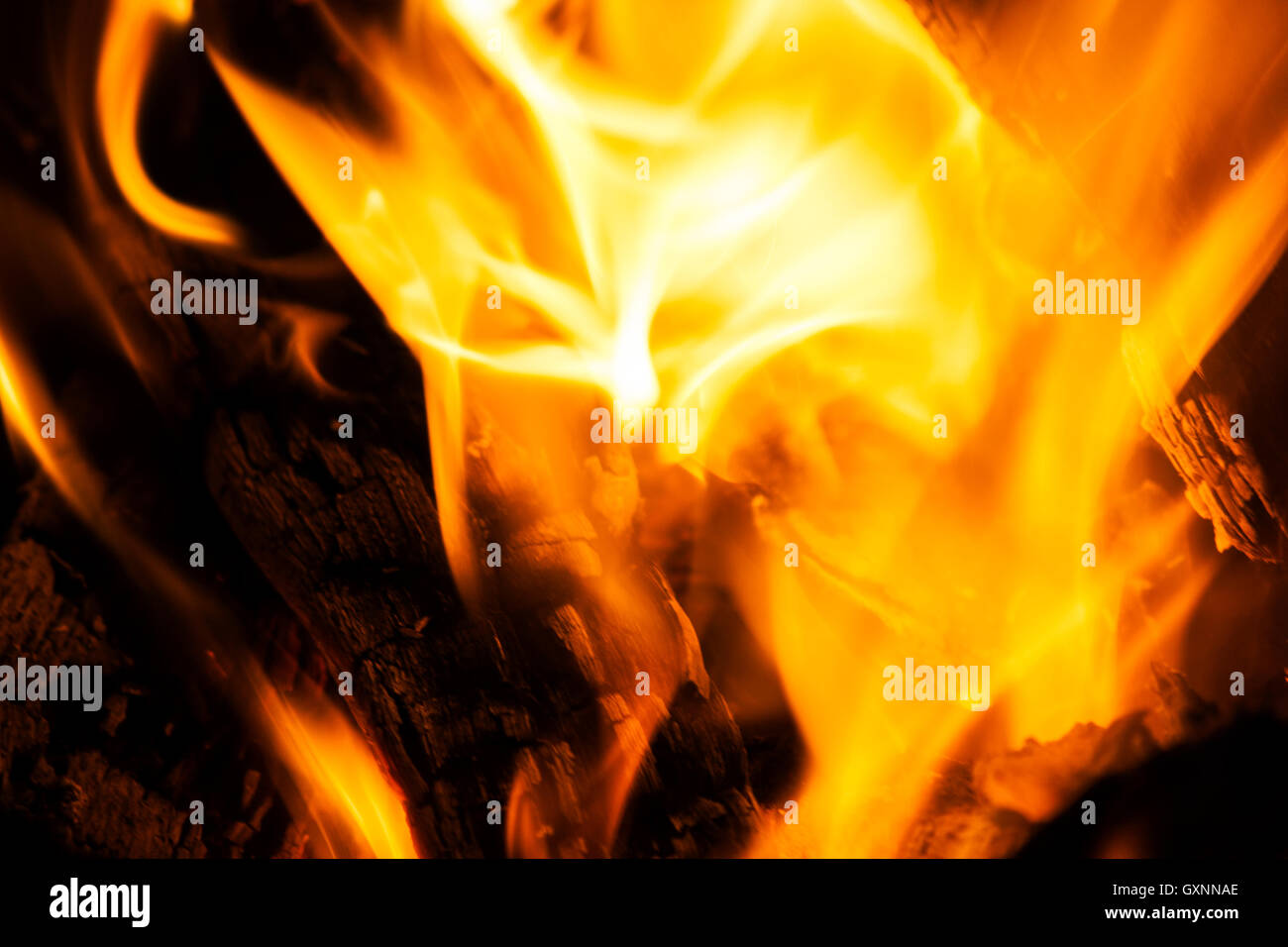 Fire flames background Stock Photo - Alamy