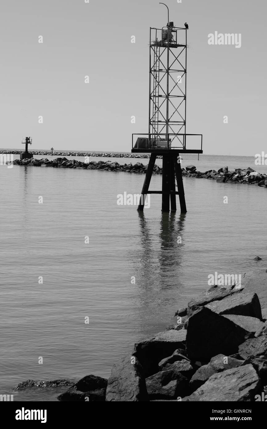 Antenna in the Water Stock Photo - Alamy