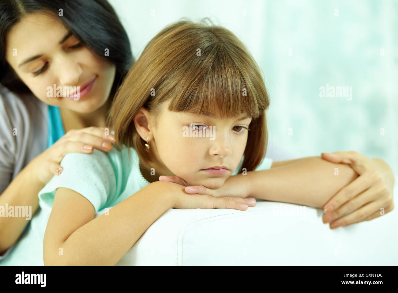 Problems with daughter Stock Photo - Alamy