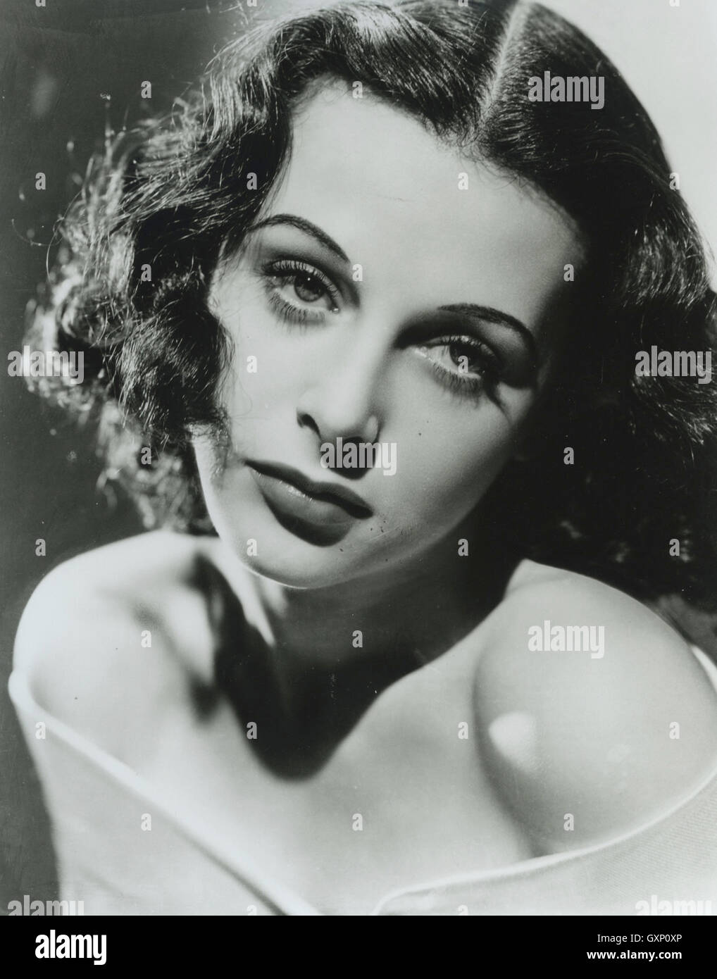 HEDY LAMARR (1914-2000) Austrian-American film actress about 1940 Stock ...