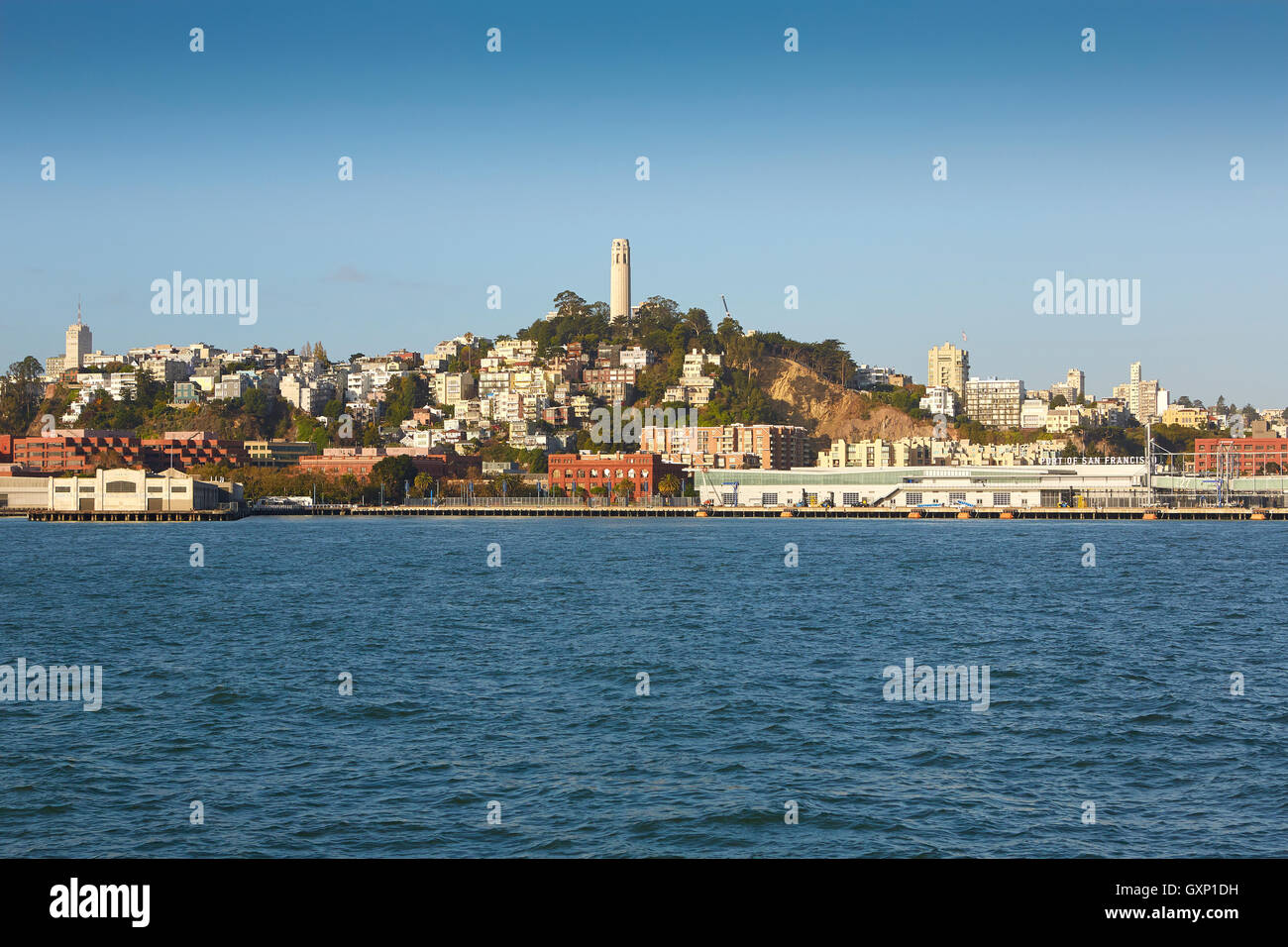 The Coit Tower, San Francisco, California Stock Photo - Alamy