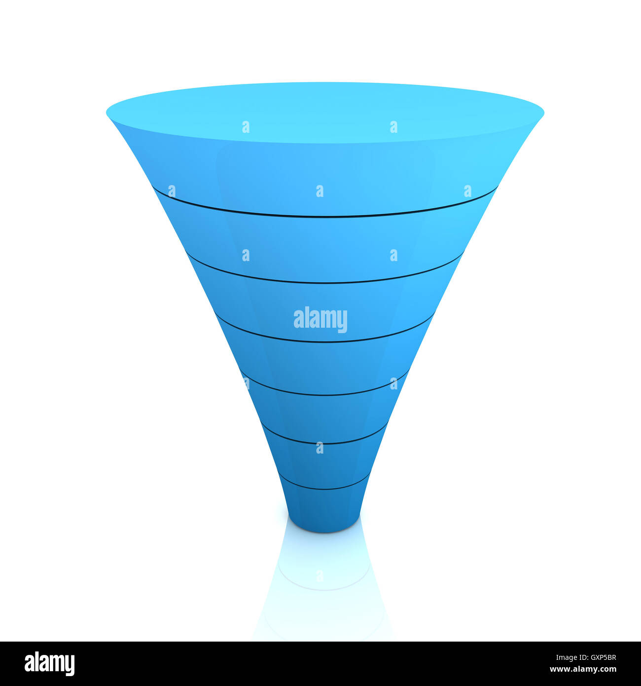 3d Funnel Chart High Resolution Stock Photography and Images - Alamy