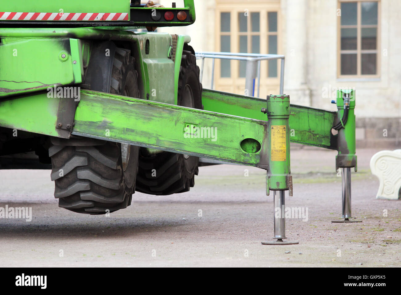 Crane Truck Legs High Resolution Stock Photography and Images - Alamy