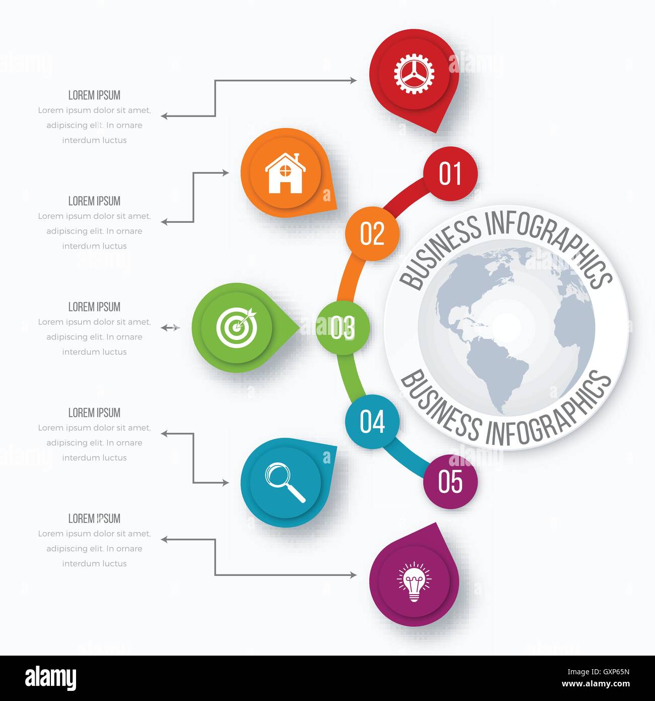 Vector illustration infographic Stock Vector Image & Art - Alamy