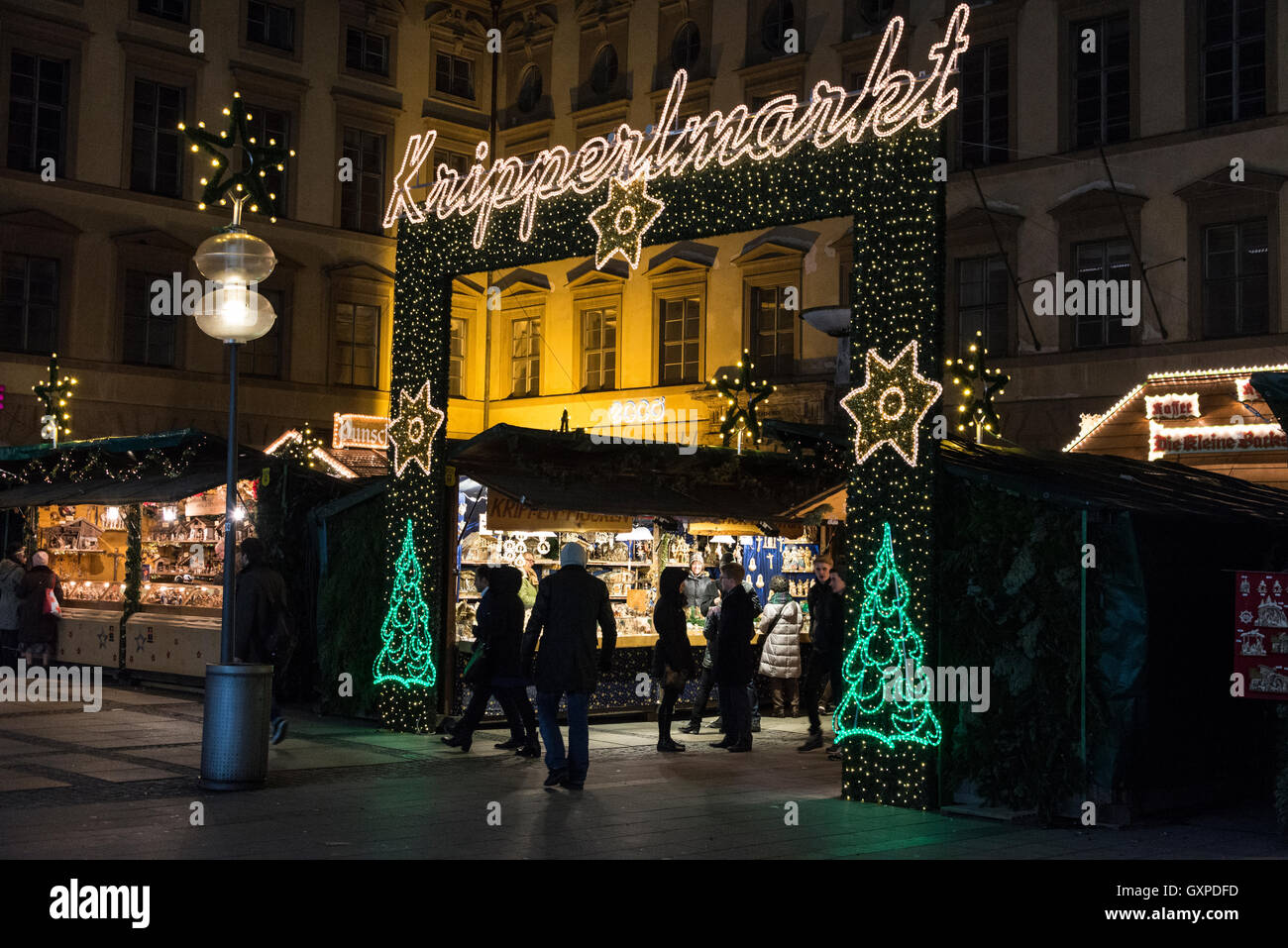 The Kripperlmarkt, one of the largest in Germany to specialise in cribs ...