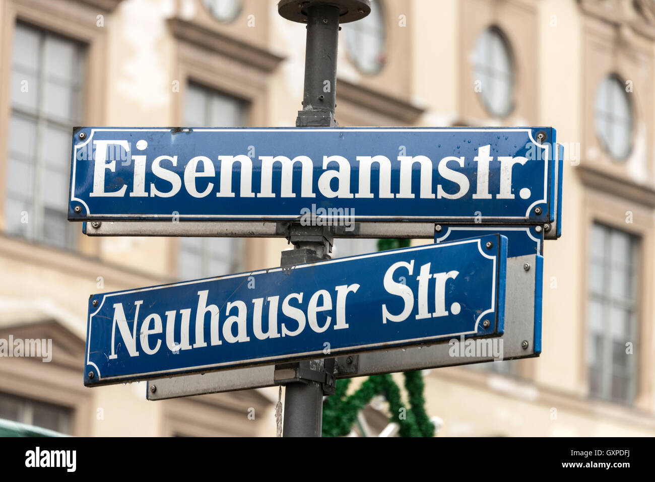 Two main shopping streets in Munich,Germany Stock Photo - Alamy