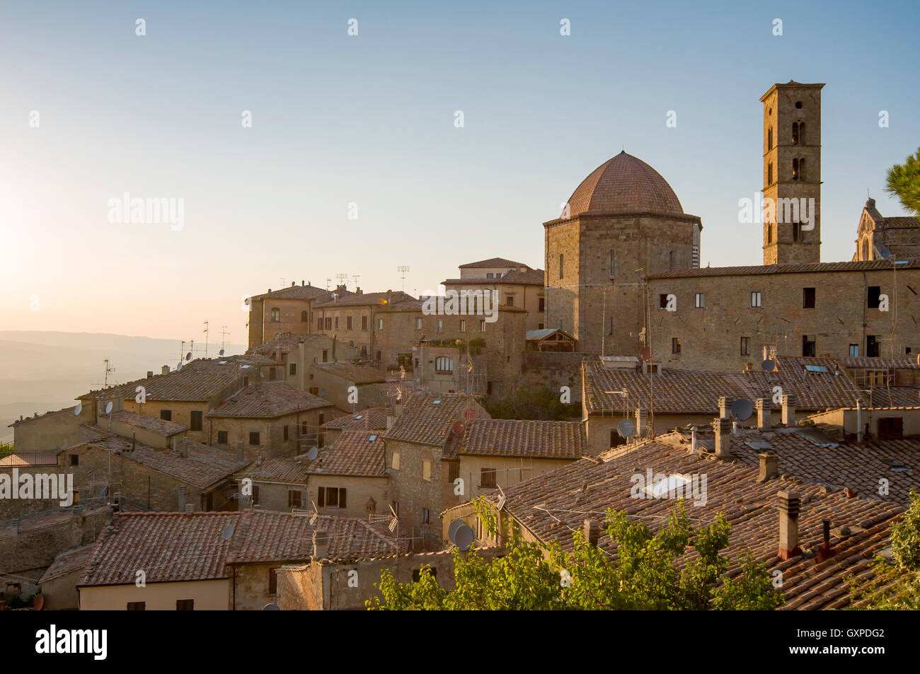 Hill-town of Volterra, Tuscany, Italy Stock Photo - Alamy