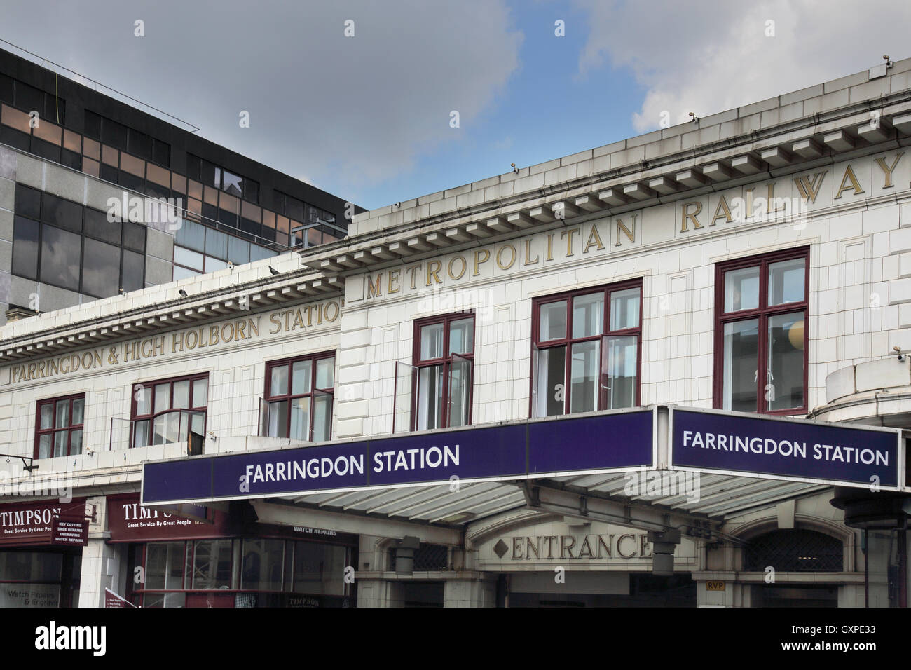 Farringdon Tube Station High Resolution Stock Photography and Images ...