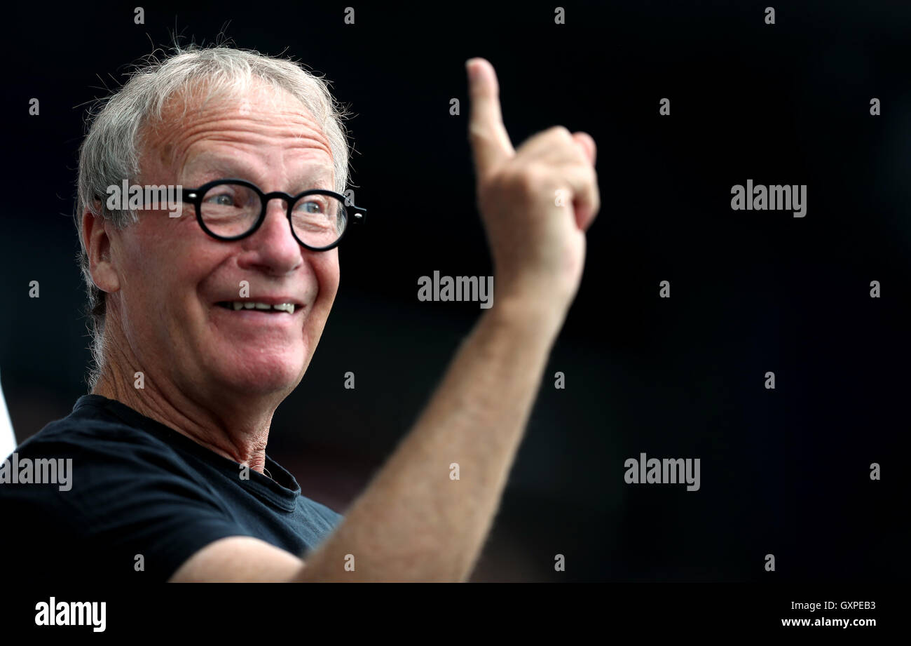 Paul Blake looks on as his son Great Britain's Paul Blake collects his ...