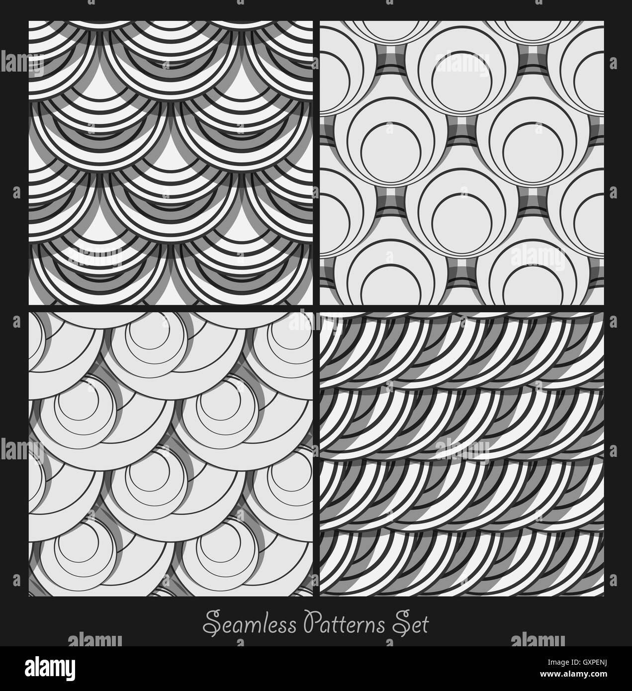 Seamless Vector Patterns Stock Vector Image And Art Alamy