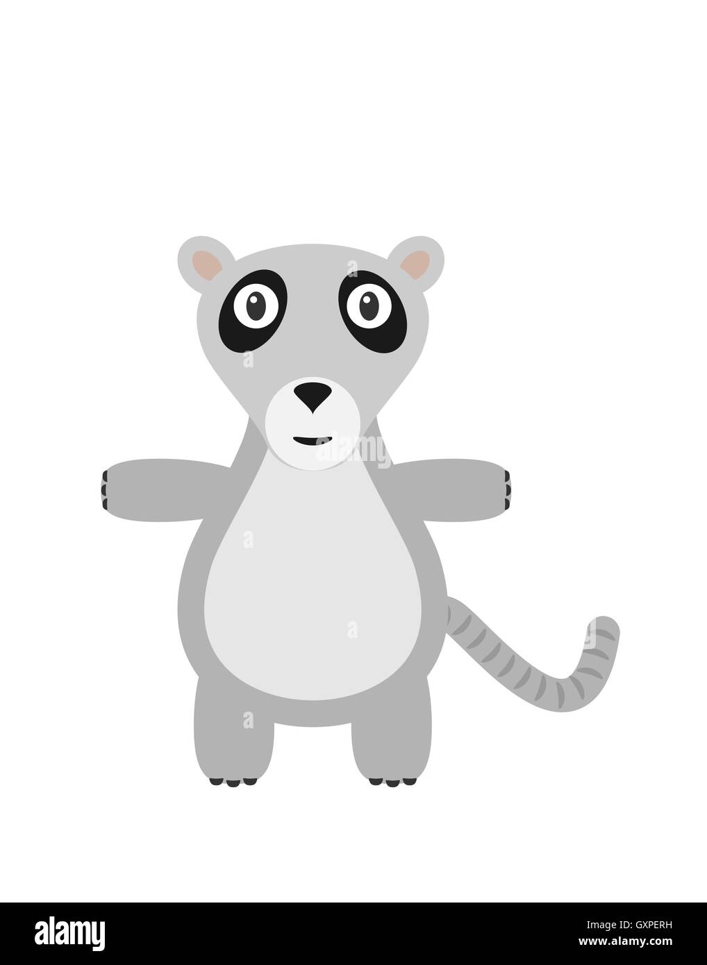 Funny raccoon character Stock Vector Image & Art - Alamy