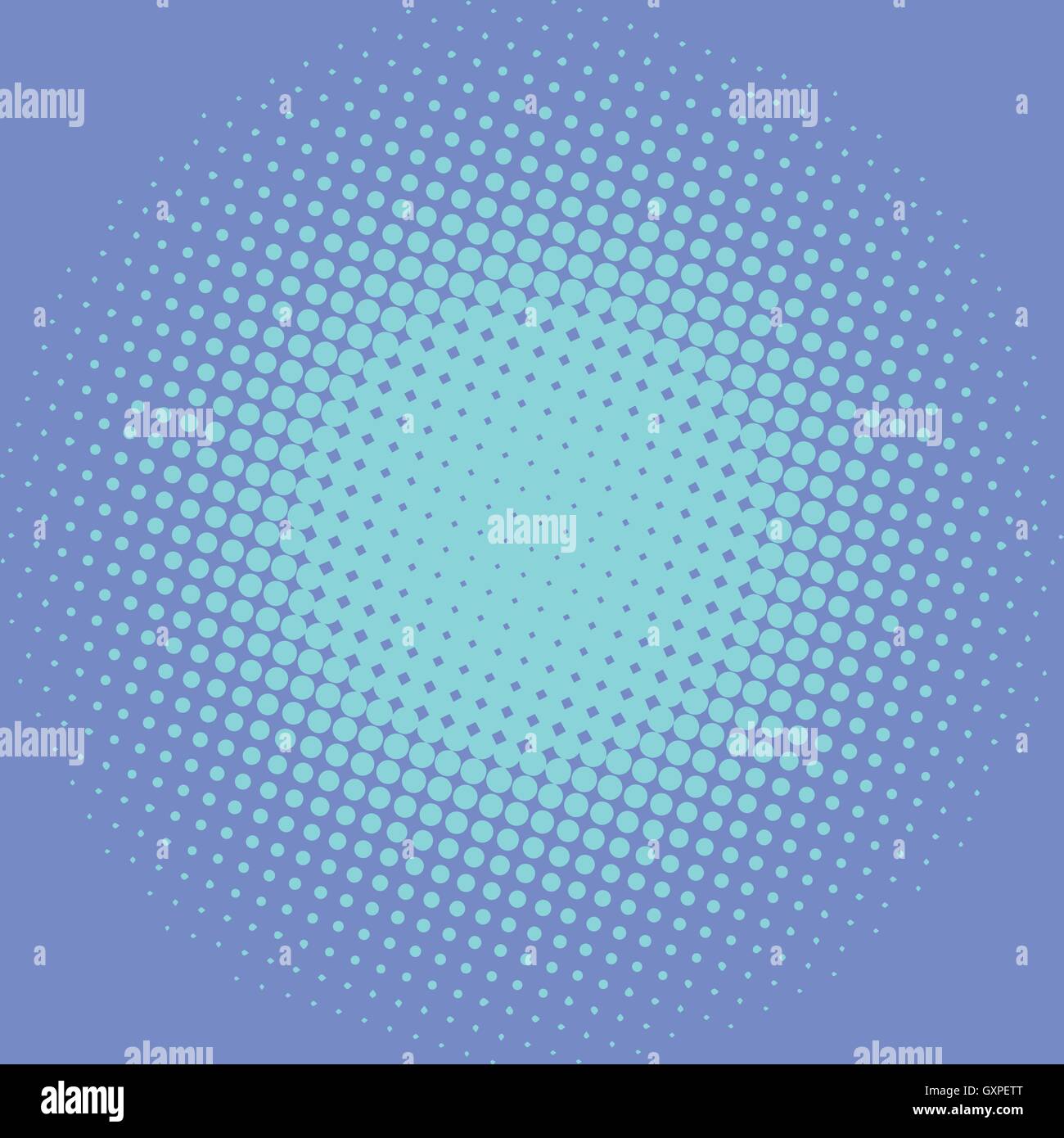 Blue pop art retro background with light effect Stock Vector Image ...