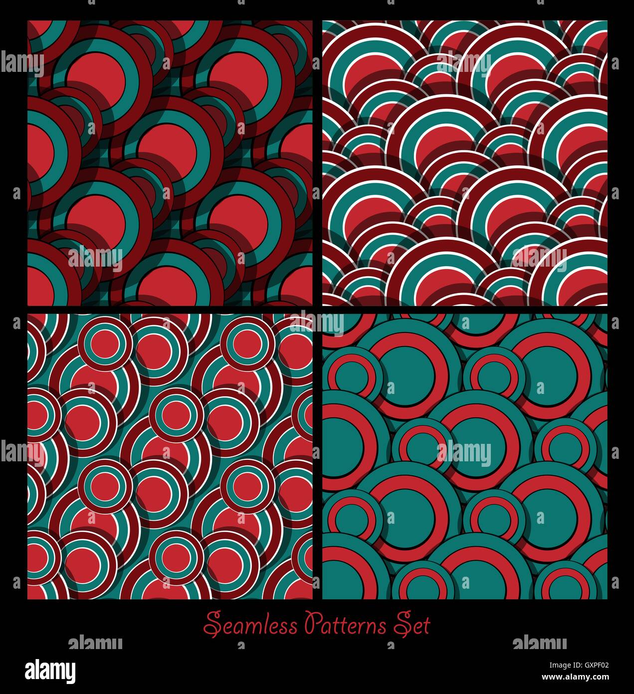 seamless vector patterns Stock Vector Image & Art - Alamy