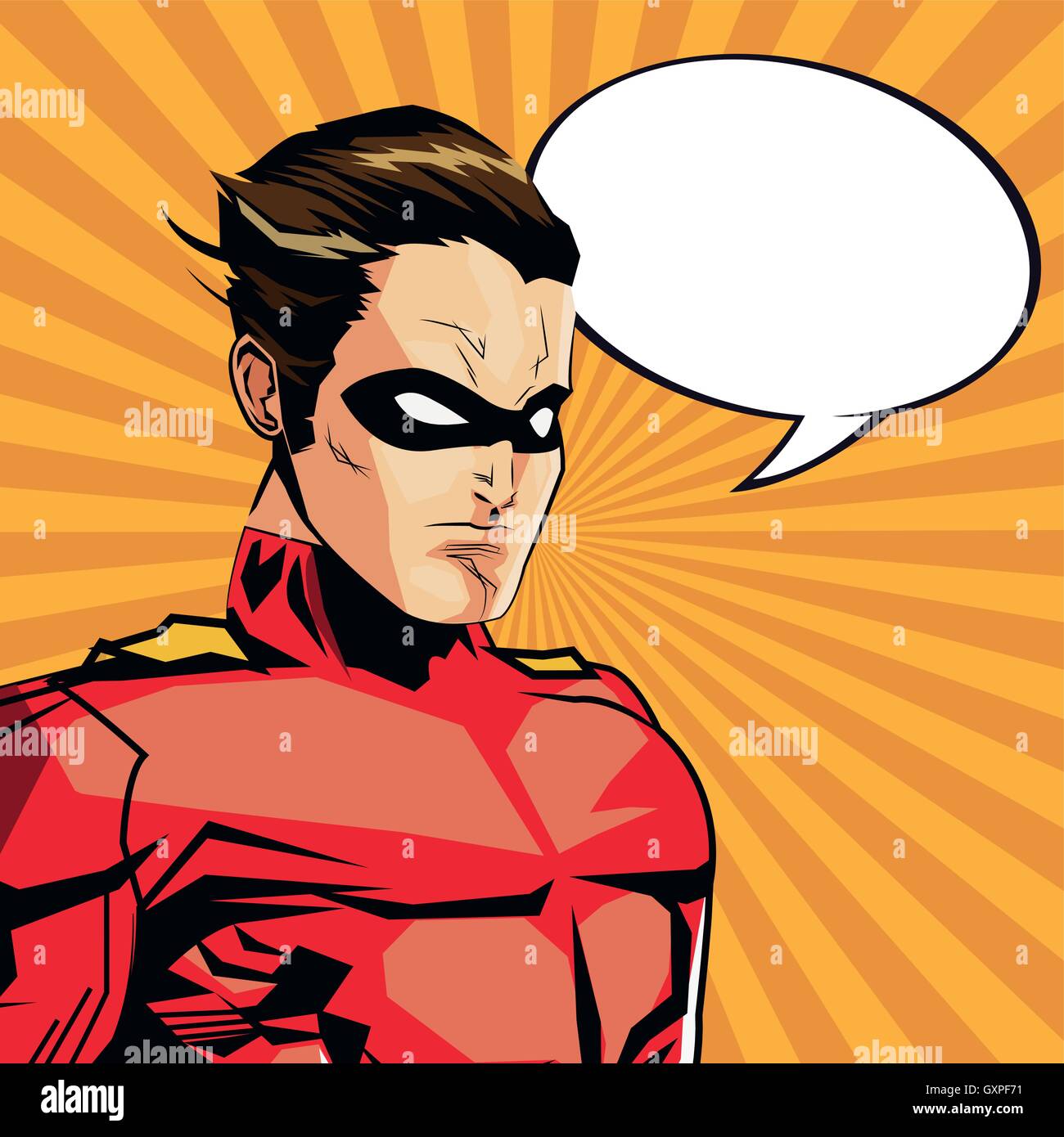 Superhero man cartoon design Stock Vector Image & Art - Alamy