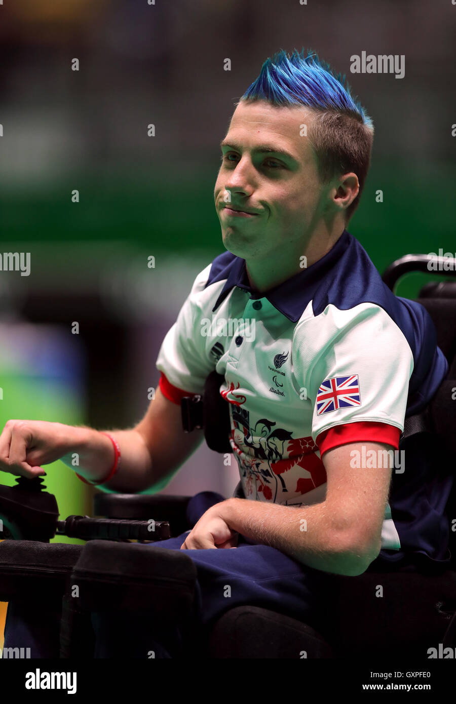 Great Britain's David Smith after winning the Boccia Mixed Individual ...