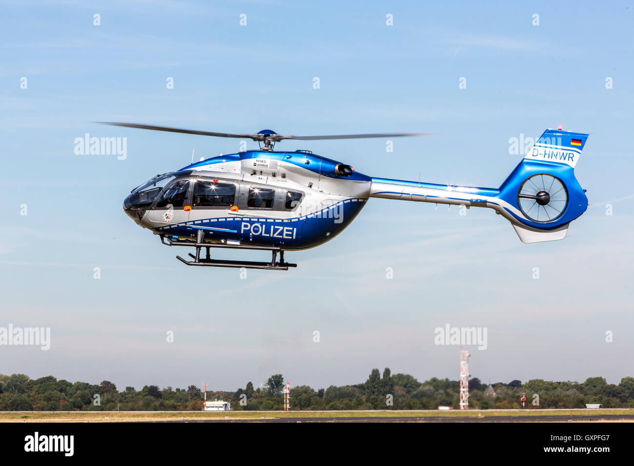 Police Helicopter Airbus H145 Stock Photo - Alamy