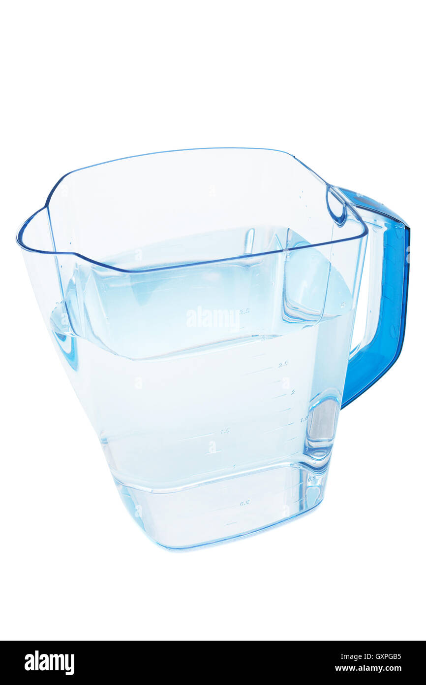 Plastic water jug isolated Cut Out Stock Images & Pictures - Alamy