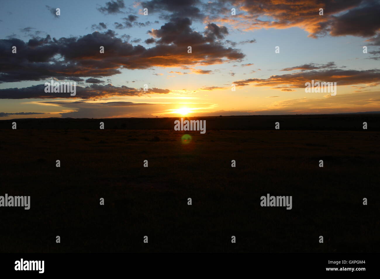 Kenyan sunrise hi-res stock photography and images - Alamy