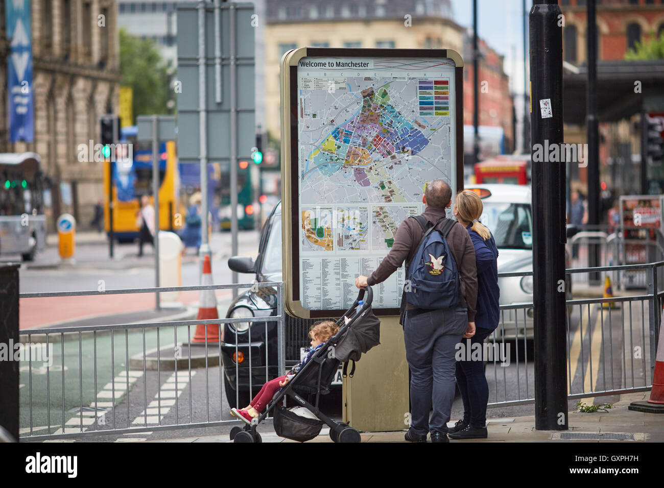 Greater manchester map hi-res stock photography and images - Alamy