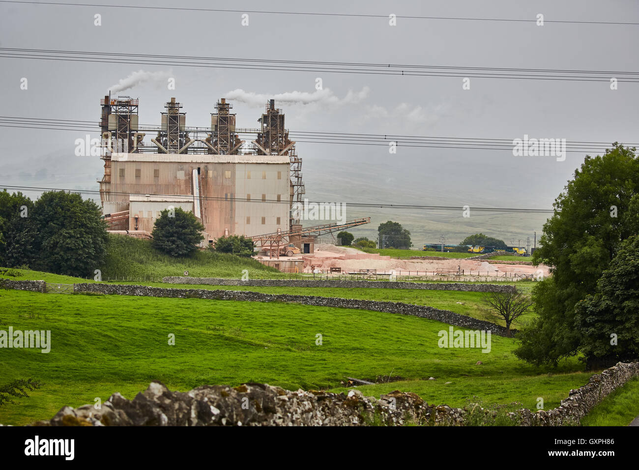 Shapfell Limestone Quarries tata site Carlisle, Cumbria Raw materials ...