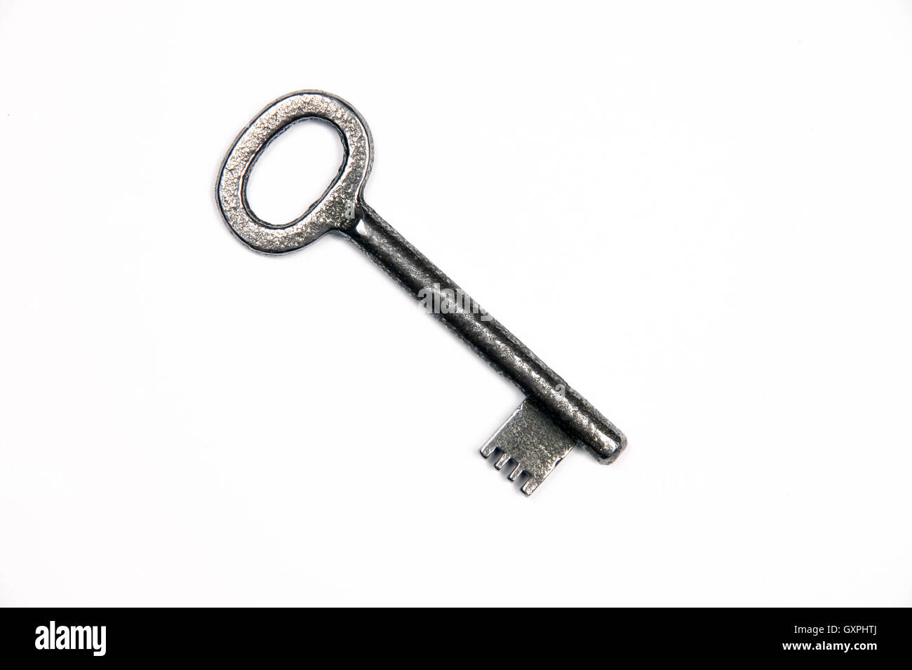 Keys on white background Stock Photo - Alamy