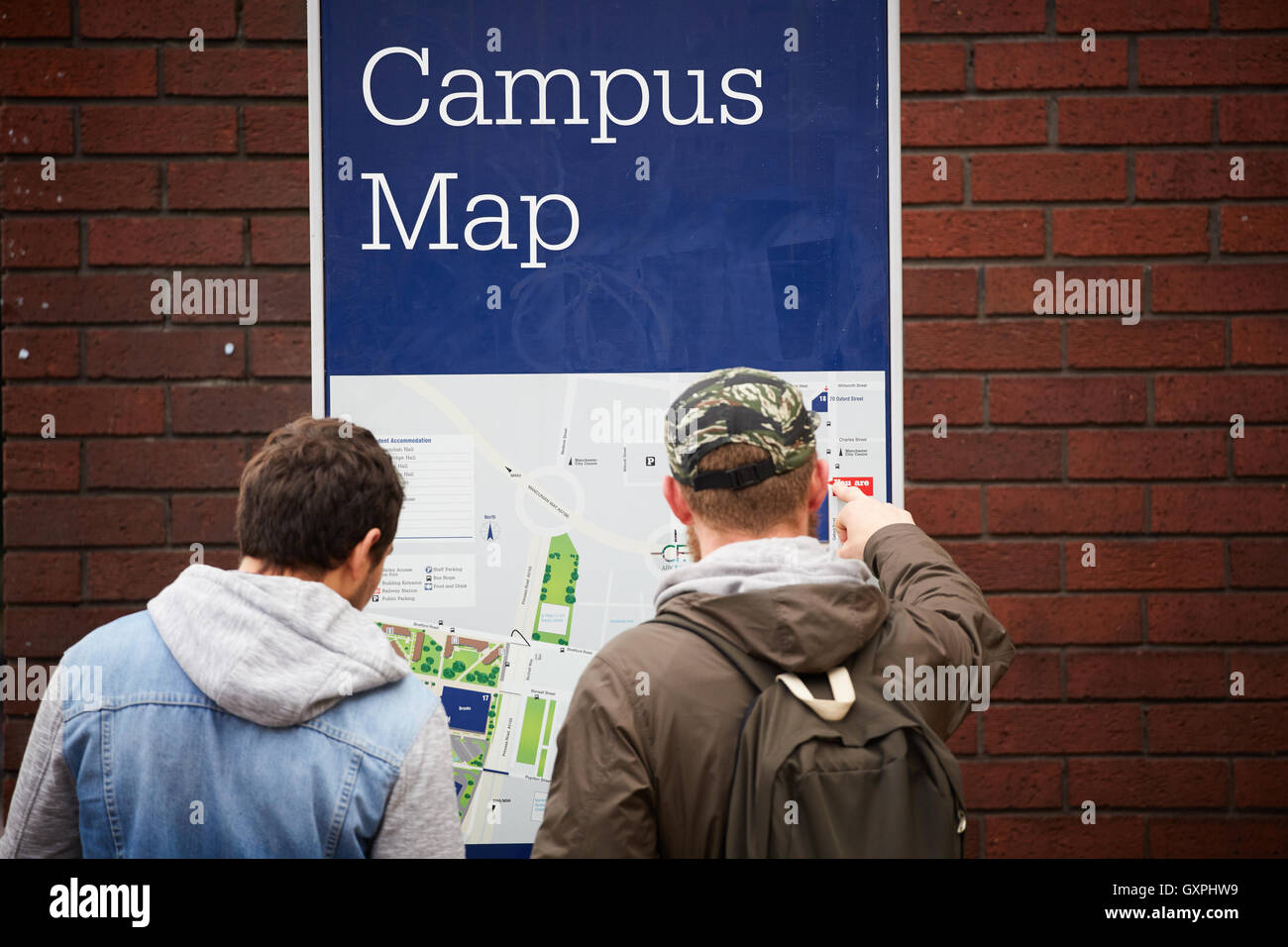 College map hi-res stock photography and images - Alamy