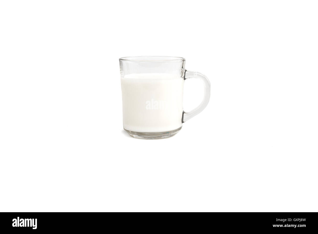 Half full glass of milk hi-res stock photography and images - Alamy