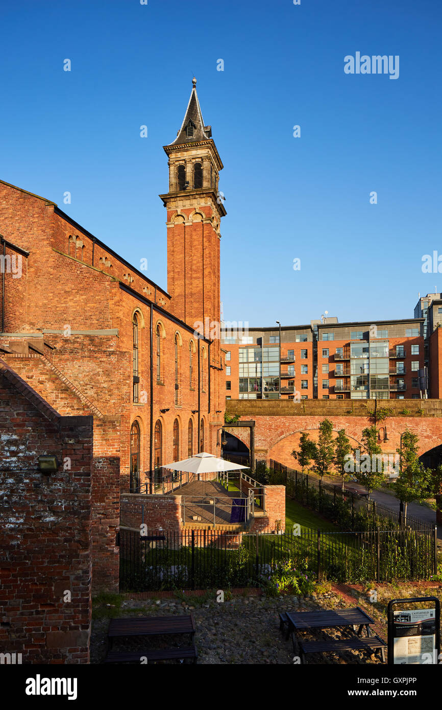 Manchester castleield Congregational Chape back of rear exterior ...