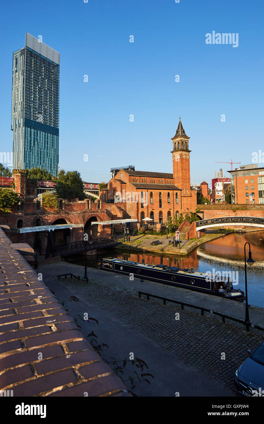 Manchester castleield Congregational Chapel back of rear exterior ...