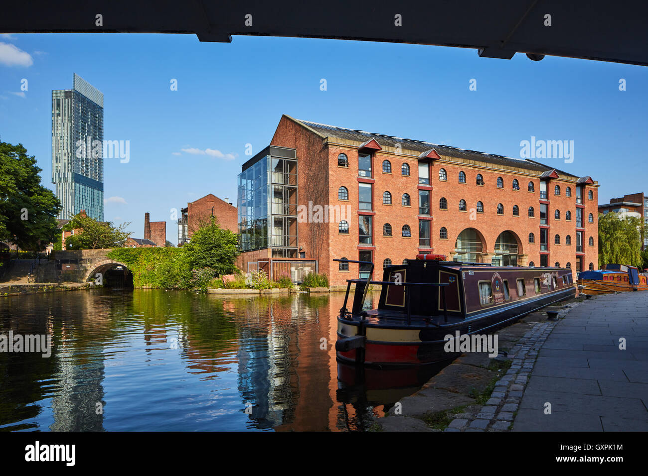 Castlefield basin manchester hi-res stock photography and images - Alamy