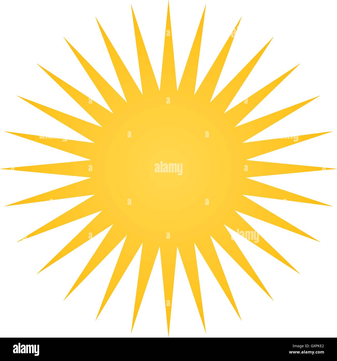 yellow sun shape Stock Vector Image & Art - Alamy