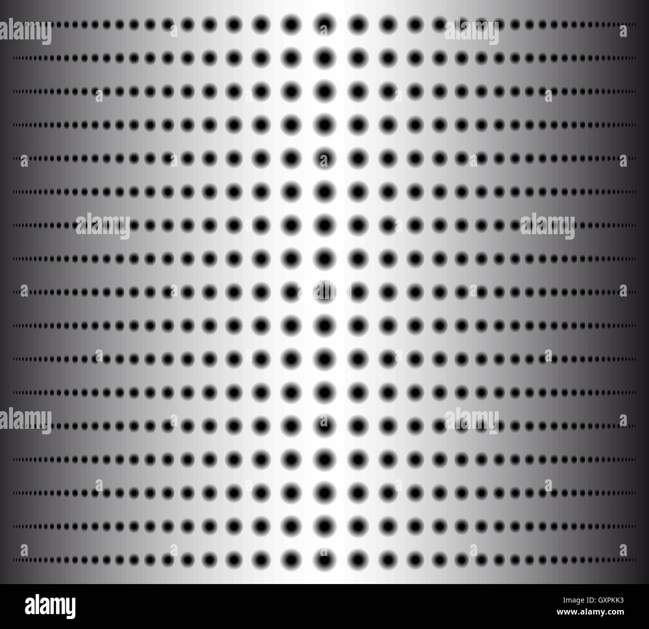Technology background with circle perforated metal grill texture for ...