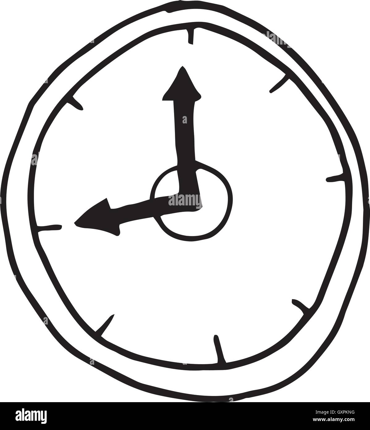 clock time watch Stock Vector Image & Art - Alamy