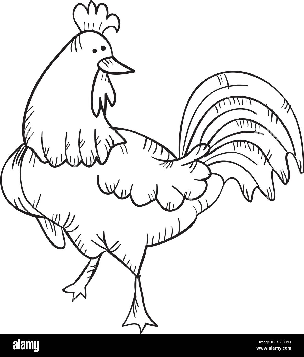 animal drawn design Stock Vector Image & Art - Alamy