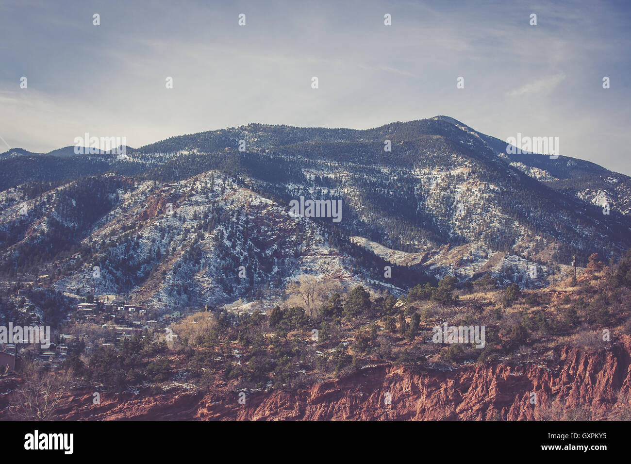 Landscape of the Rocky Mountains Stock Photo - Alamy