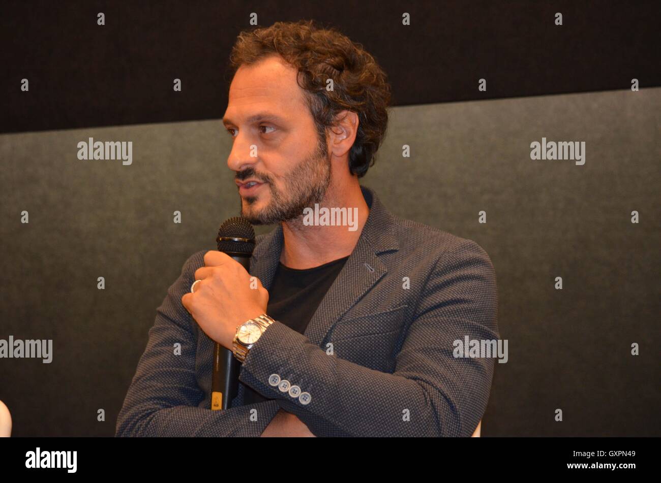 Naples, Italy. 16th Sep, 2016. Fabio Troiano, Italian actor during ...