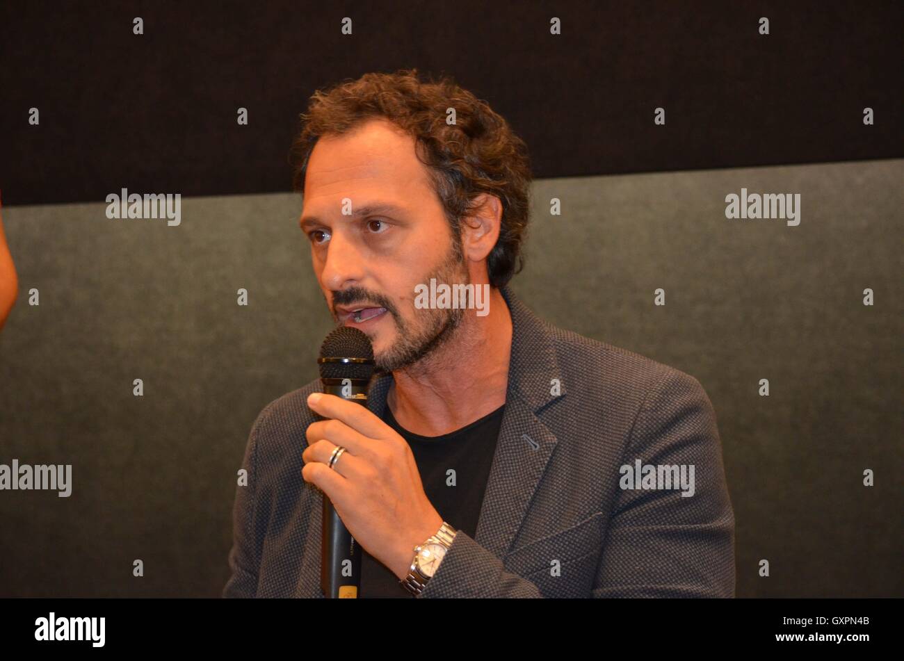 Naples, Italy. 16th Sep, 2016. Fabio Troiano, Italian actor during ...