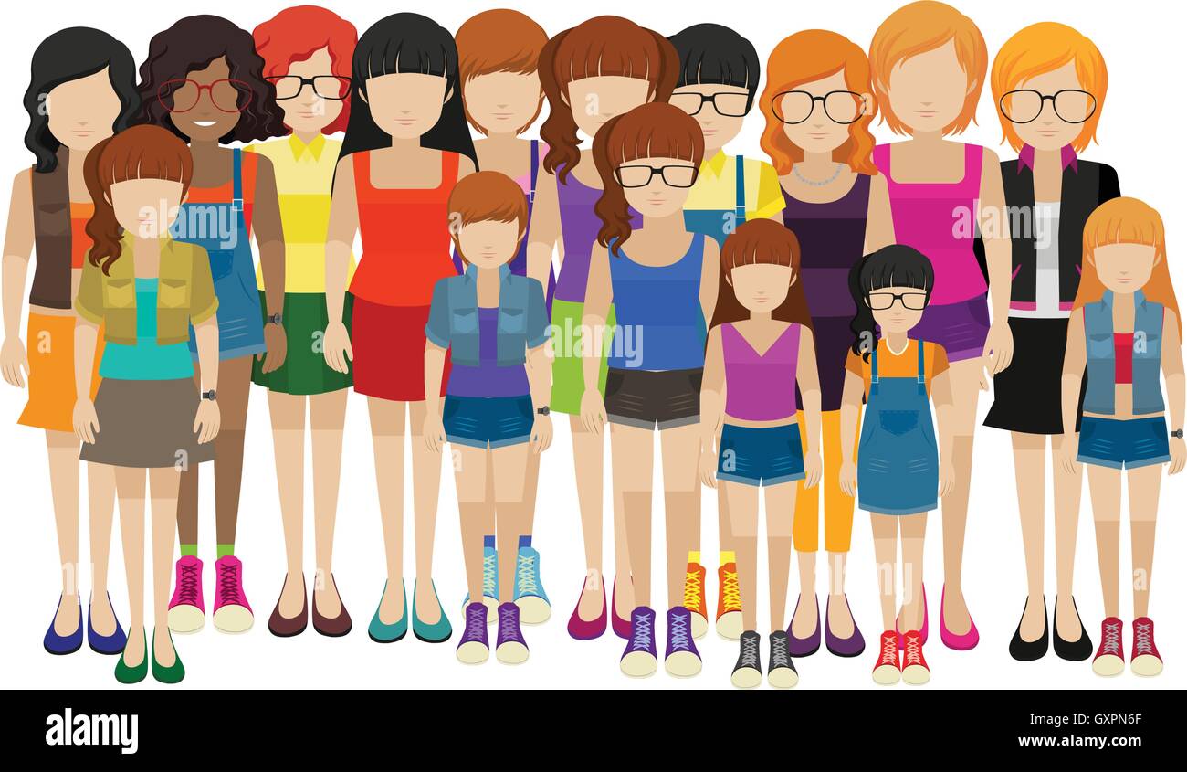 Group Of People Graphic