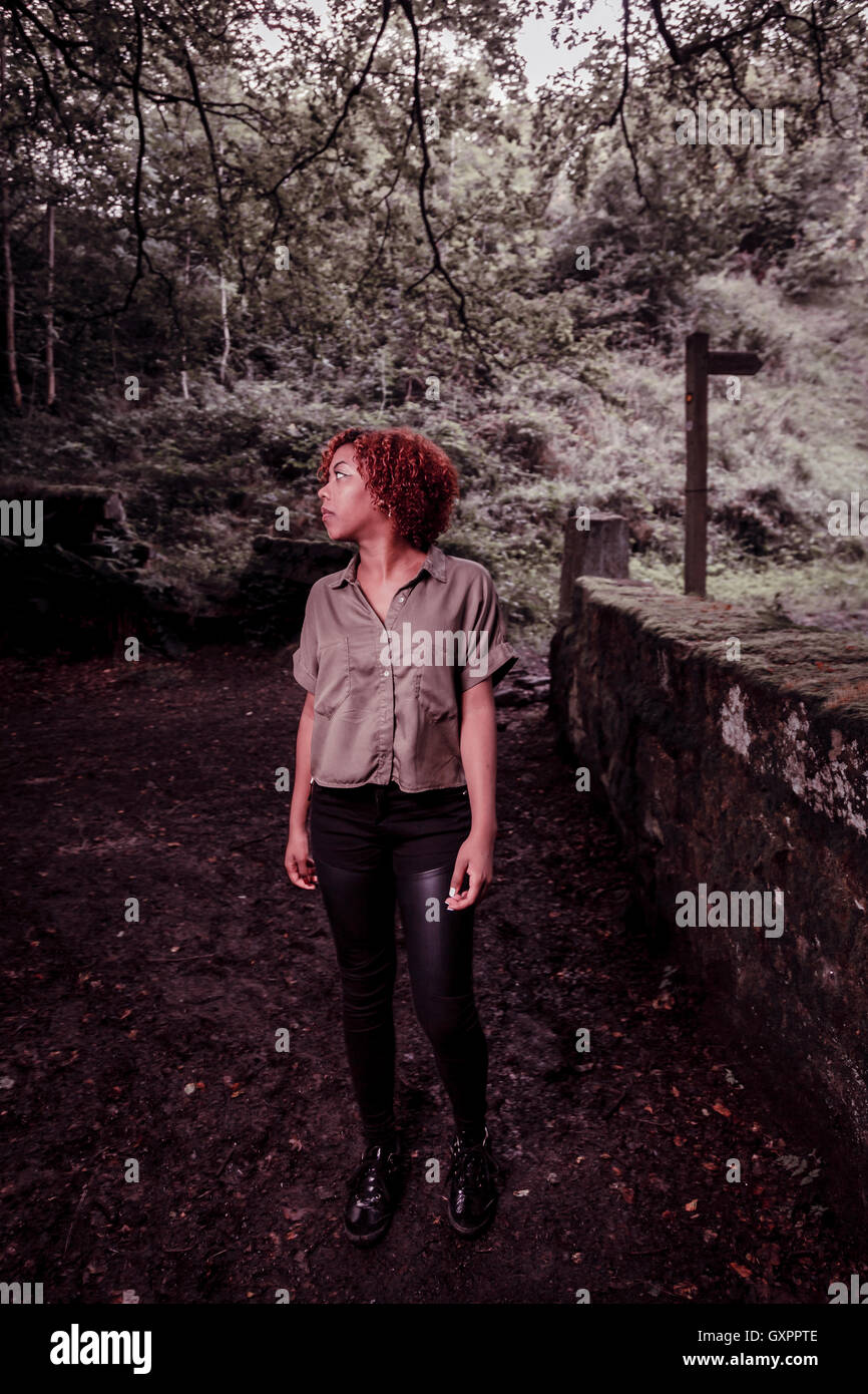 Vulnerable teenager hi-res stock photography and images - Alamy