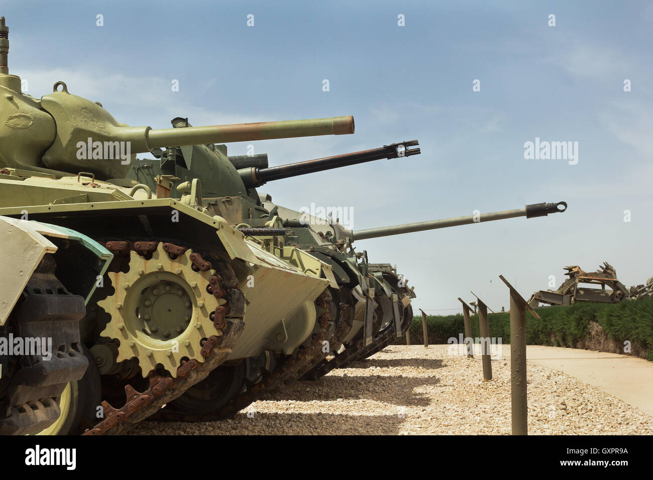 Old tanks hi-res stock photography and images - Alamy