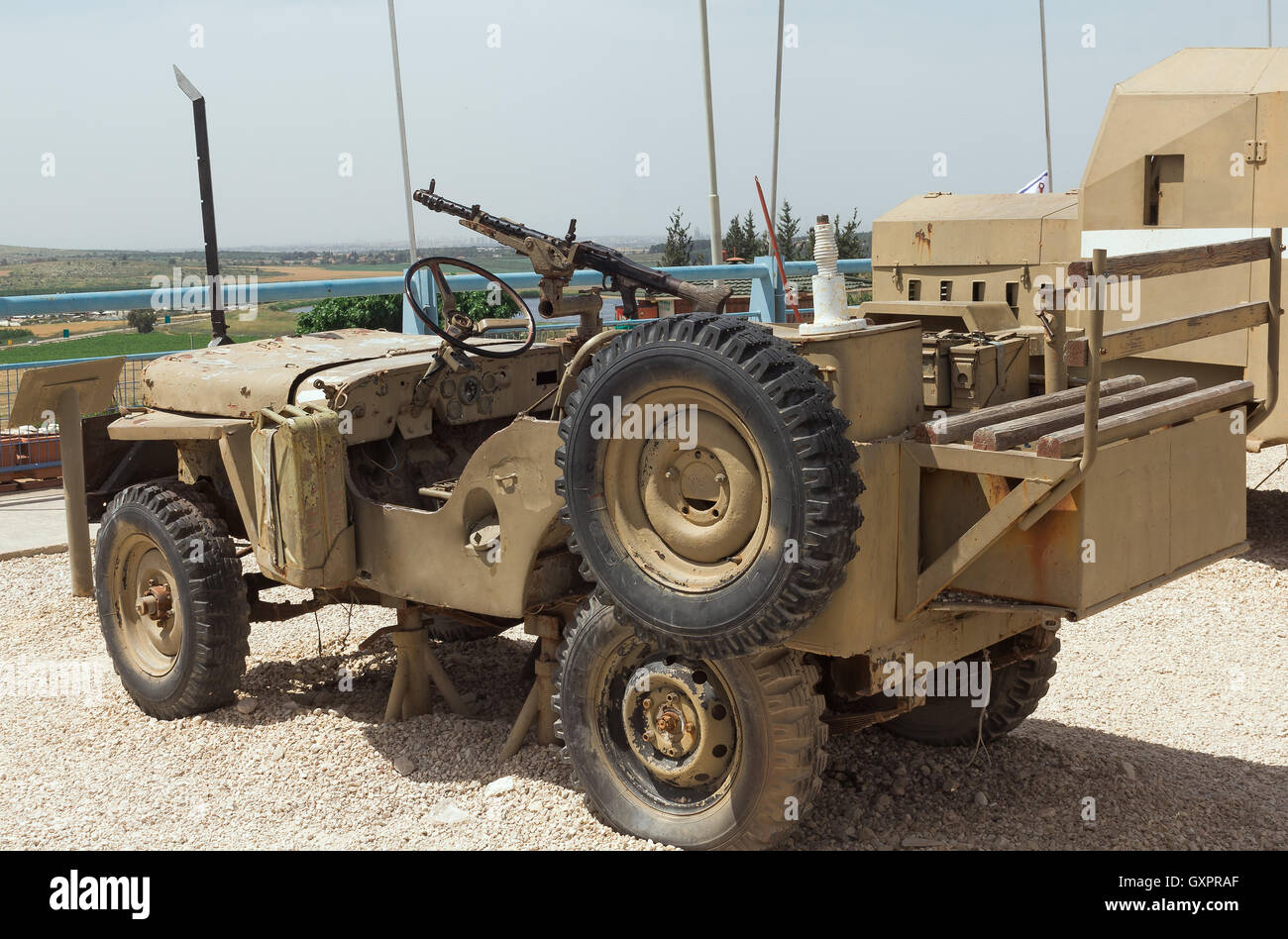 Old american machine gun hi-res stock photography and images - Alamy