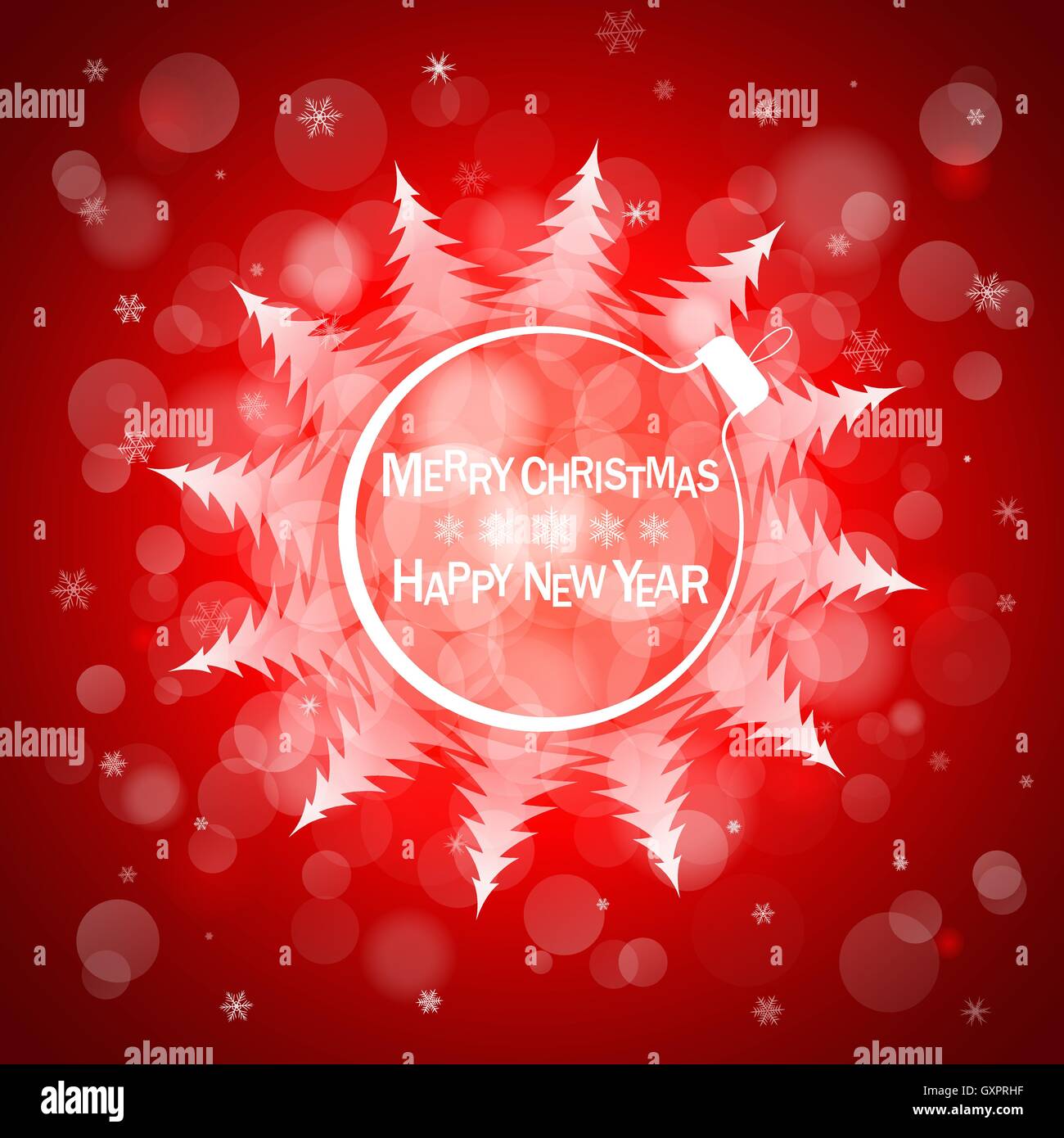 Christmas light vector background. Card or invitation Stock Vector ...