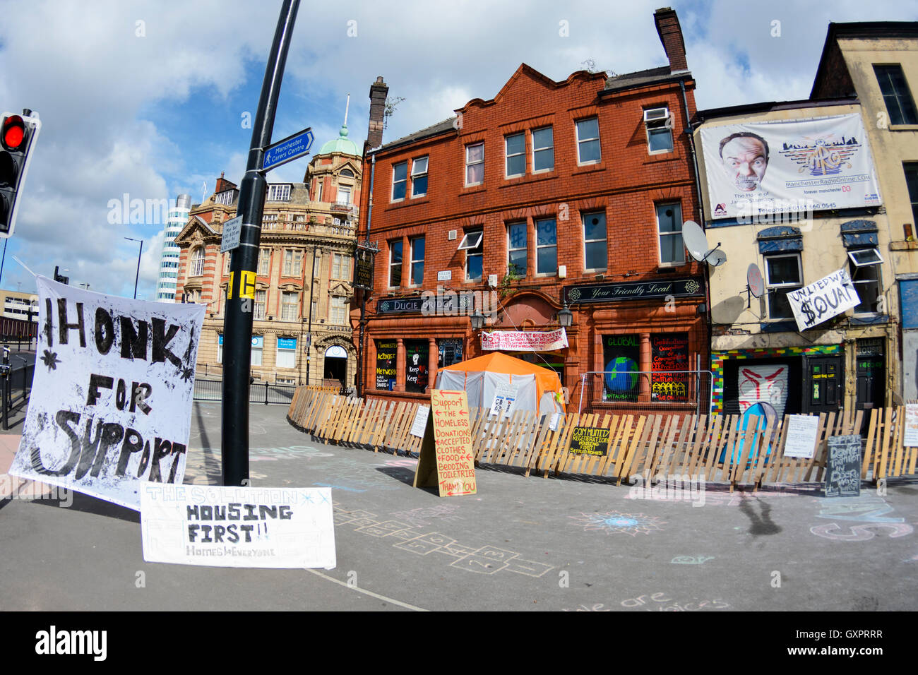 The Ducie Bridge public House on Miller & Corporation Streets ...