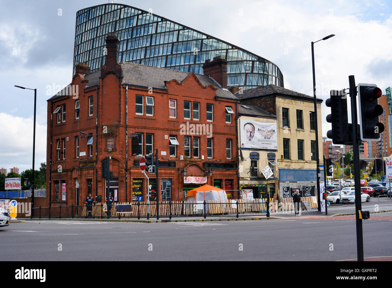 The Ducie Bridge public House on Miller & Corporation Streets ...