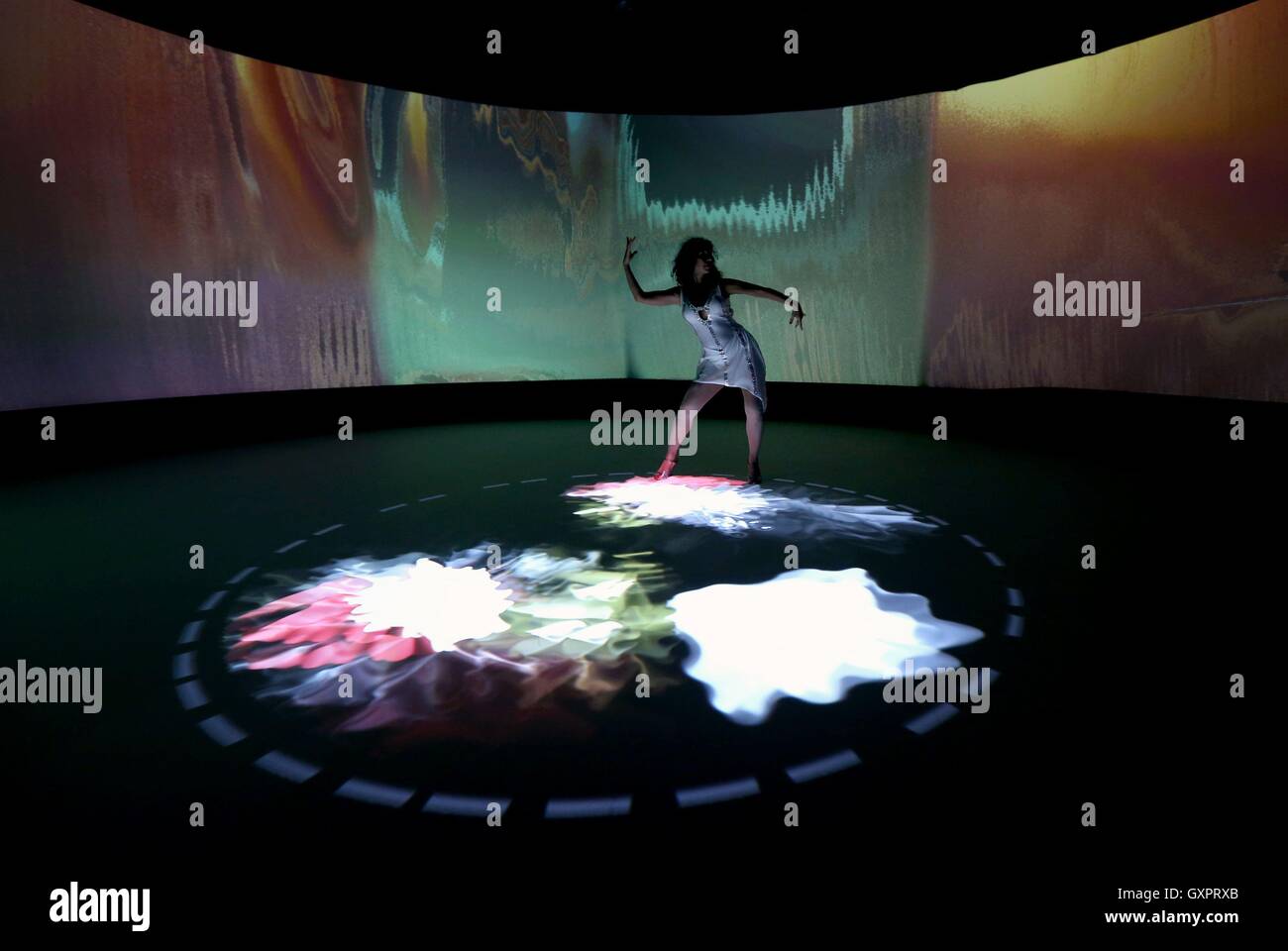 Dancer Maria Palmieri uses her movements to create visuals and sound at ...
