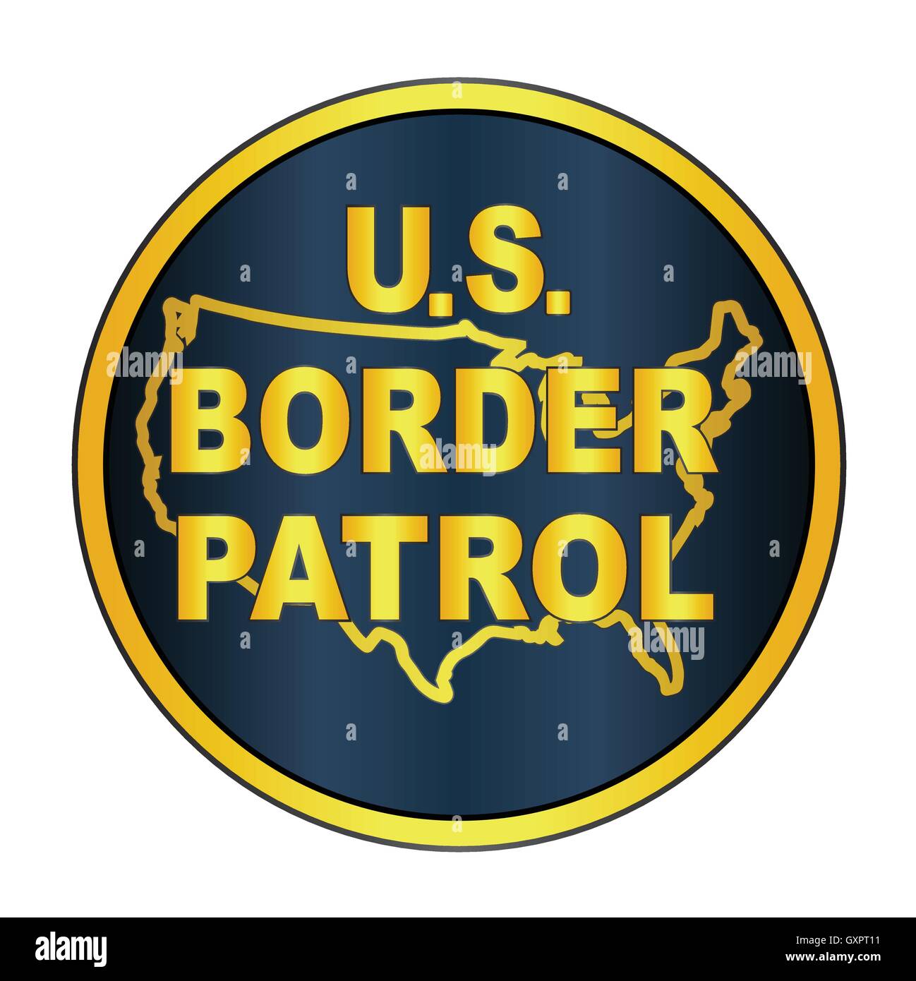 Border patrol us Stock Vector Images - Alamy
