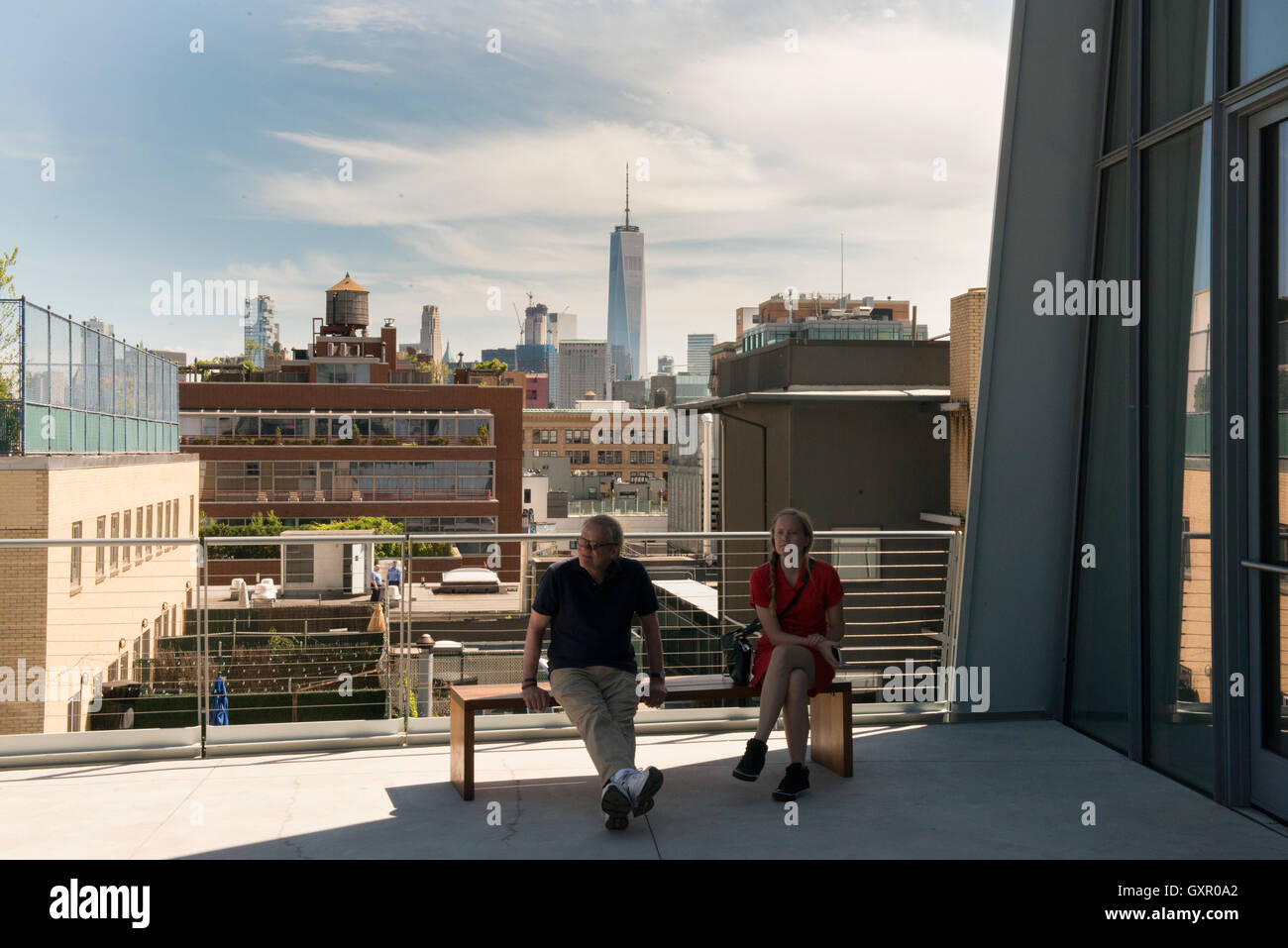 View from the Whitney Museum of American Art, Manhattan Stock Photo - Alamy