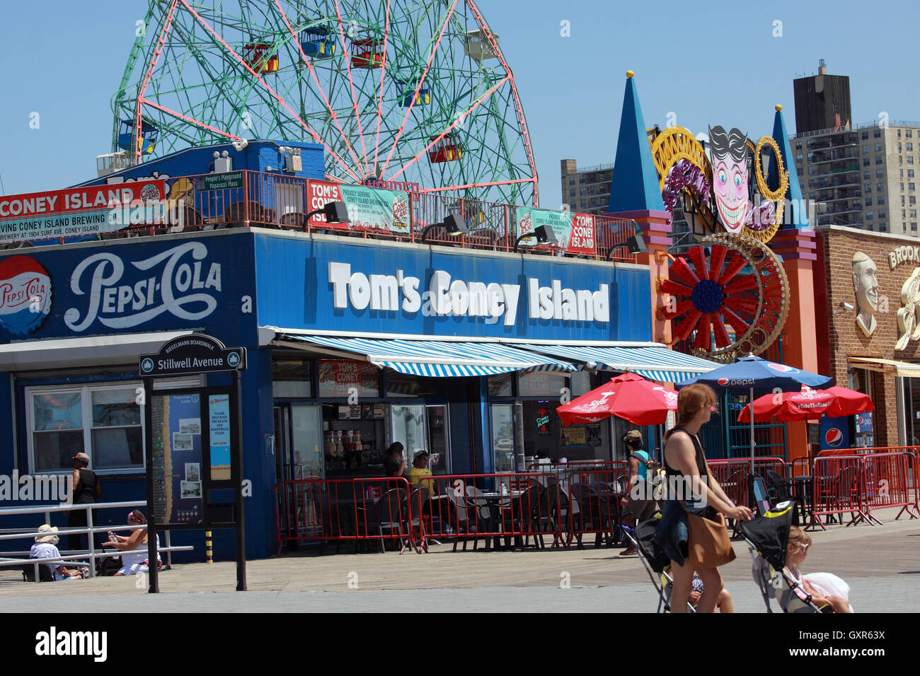 Coney Island Brooklyn New York City Stock Photo - Alamy